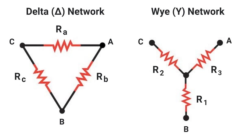 Delta-Wye Transformation Calculator - Power Electronics Calculators and Tools